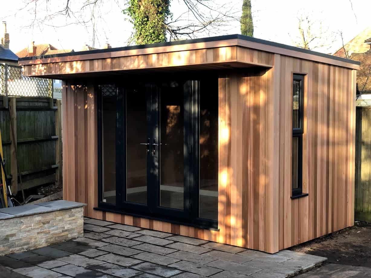 Outdoor Teenager Den - Canopy Room 4m x 2m - Modern Garden Rooms